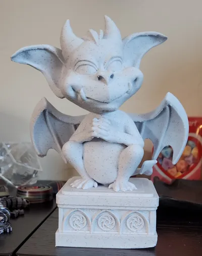 Cute Gargoyle by Romwba3D - MakerWorld