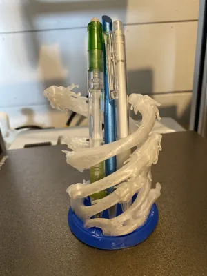 Wyvern Pen Holder by 天天向上 MakerWorld: Download Free 3D Models