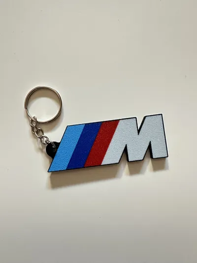 BMW (New and classic logo) - M Motorsport Keychain by 3Dingo MakerWorld ...