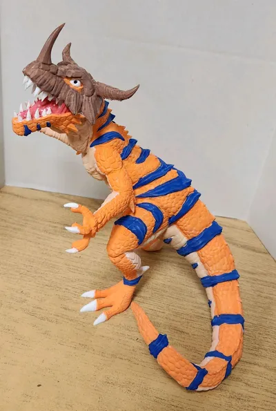 Realistic Greymon by Becca_3D / Kaijumon MakerWorld: Download Free 3D ...
