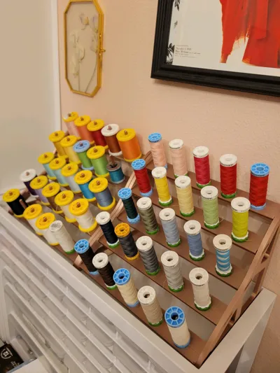 Modular Thread & Yarn Spool Holder - Free 3D Print Model - MakerWorld