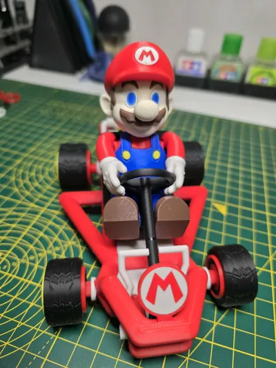 Mario Kart 8 Deluxe Kart Figure Compatible Version No AMS Required ...