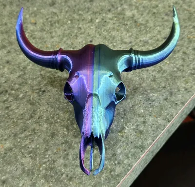 Ox Skull - Free 3D Print Model - MakerWorld