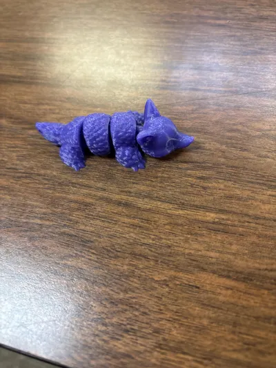 Articulated Fox & Keychain by 🔵 MontoyaMaker MakerWorld: Download Free ...