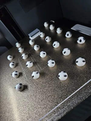 Panda Bun Fidget Keychain (Dim Sum) by Jefflynn MakerWorld: Download ...