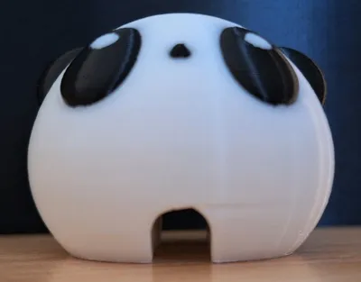 Panda Bun Fidget Keychain (Dim Sum) - Free 3D Print Model - MakerWorld