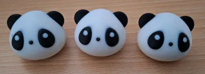 Panda Bun Fidget Keychain (Dim Sum) - Free 3D Print Model - MakerWorld