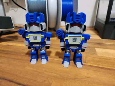 Sound-wave Chibi by piercetroll MakerWorld: Download Free 3D Models