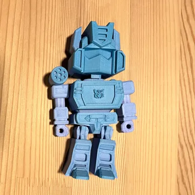 Transformers Soundwave Chibi - Free 3D Print Model - MakerWorld