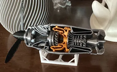 Mini TurboProp Jet Engine by AutoDesigns MakerWorld: Download Free 3D ...