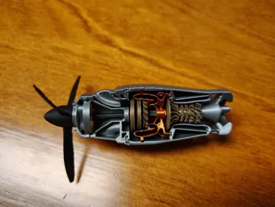Mini TurboProp Jet Engine by AutoDesigns MakerWorld: Download Free 3D ...