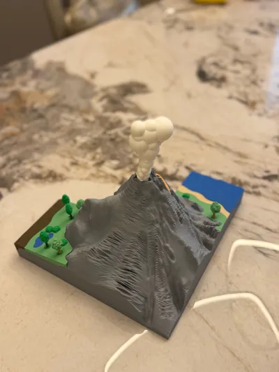 Volcano educational by Dezist9 MakerWorld: Download Free 3D Models