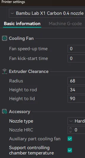 G-code for X1C chamber heating and heat soak - Free 3D Print Model ...