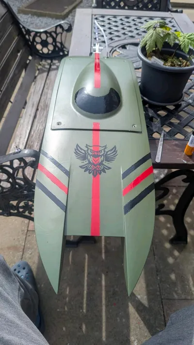 RC BOAT CATAMARAN FOSS TEST PART by PrintFully3D.comMakerWorld ...