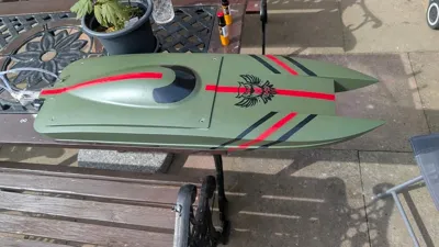 RC BOAT CATAMARAN FOSS TEST PART by PrintFully3D.comMakerWorld ...