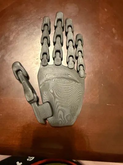 Poseable articulated hand model Remixed by aki-racing MakerWorld ...