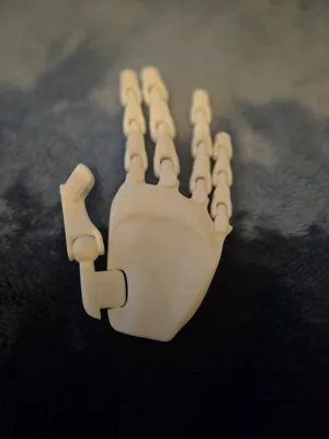 Poseable articulated hand model Remixed by aki-racing MakerWorld ...