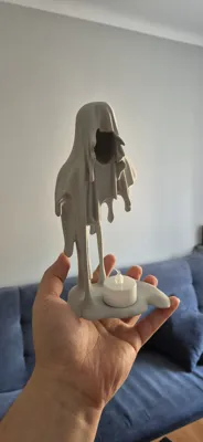 Ghostly Melt – The Spooky Candle Holder by Eclipse 3D MakerWorld ...