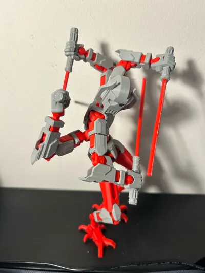 Dummy 13 - General Grevious Remixed by Atticus Finch MakerWorld: Download Free 3D Models