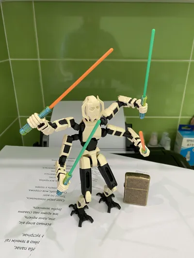 Dummy 13 - General Grevious Remixed by Atticus Finch MakerWorld: Download Free 3D Models