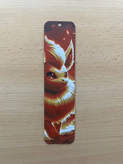 Bookmark Flareon Pokemon by Kactus Fpv MakerWorld: Download Free 3D Models