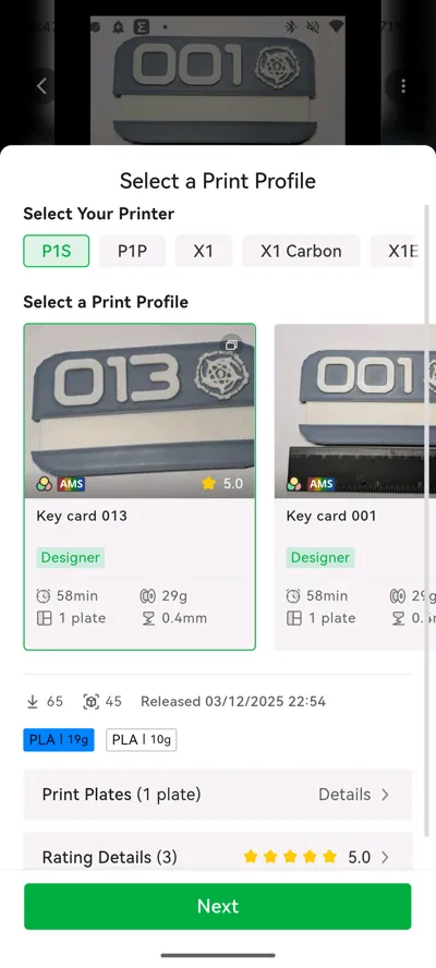 Key Card from Pressure (Roblox) by Together 3D MakerWorld: Download ...