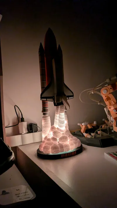 Stand for Space Shuttle - Free 3D Print Model - MakerWorld