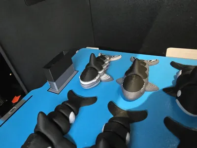 MINI Orca Whale - No AMS needed & Keychain! - Free 3D Print Model ...