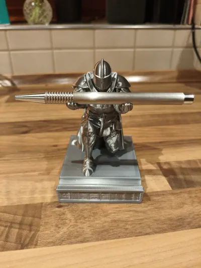 Knight of the Quill Medieval Knight Pen Holder by Sny44 MakerWorld ...