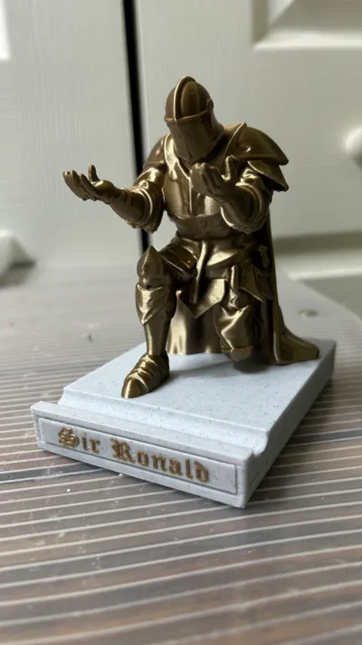 Knight of the Quill Medieval Knight Pen Holder by Sny44 MakerWorld ...