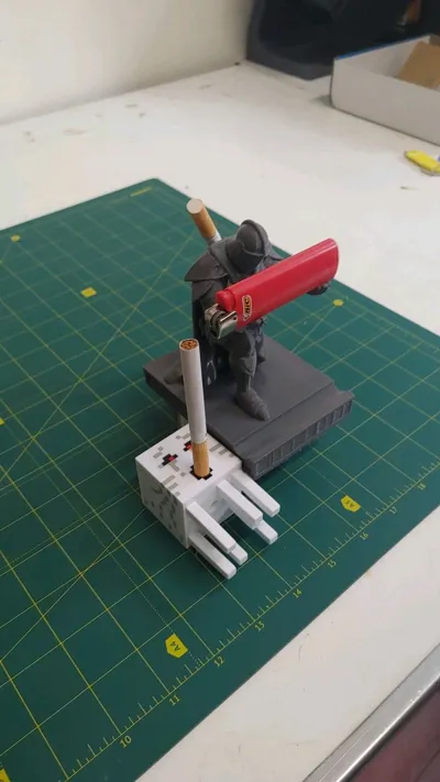 Knight of the Quill Medieval Knight Pen Holder - Free 3D Print Model ...
