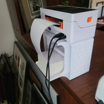 Thermal Printer Stand - Rolls or Fan-Fold Labels by jayz5jz MakerWorld ...