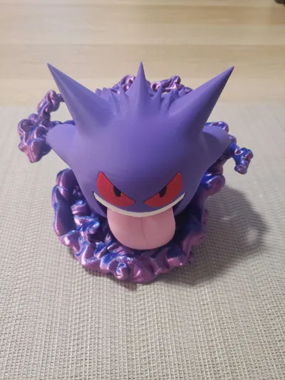 耿鬼宝可梦模型；无需AMS - 分体幽灵 来自 ABC3D Models MakerWorld：免费下载 3D 模型