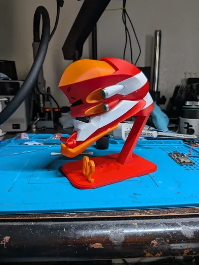 EVA-02 Head Bust - No AMS Required by wontonnn MakerWorld: Download ...