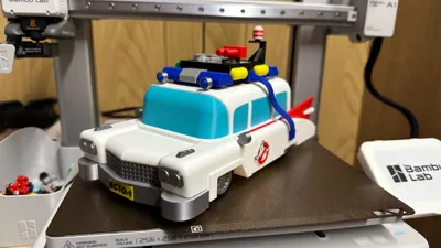 捉鬼敢死队Ecto-1储物盒/电池盒 来自 Rocketlab Design MakerWorld：免费下载 3D 模型