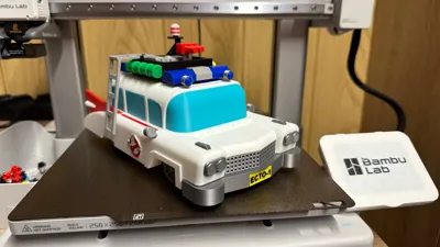 捉鬼敢死队Ecto-1储物盒/电池盒 来自 Rocketlab Design MakerWorld：免费下载 3D 模型