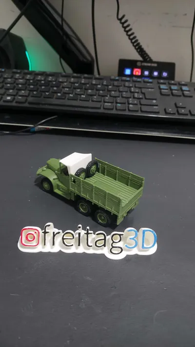 Army Truck Kit Card by agepbiz MakerWorld: Download Free 3D Models