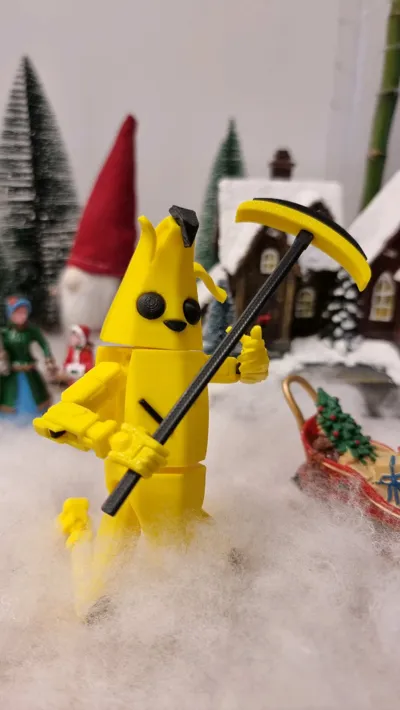 Polar Peely 13 - Fortnite Figure - Free 3D Print Model - MakerWorld