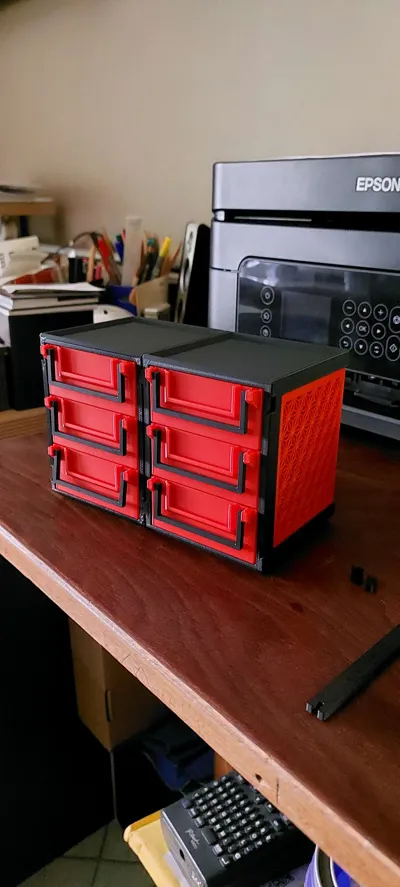 Part Storage Drawer System / Modular / Stackable - Free 3D Print Model ...