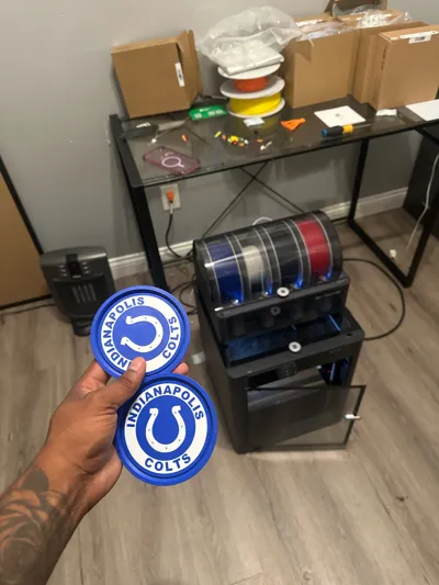 Stackable Coasters - All 32 NFL Teams by MadMax3D MakerWorld: Download Free 3D Models