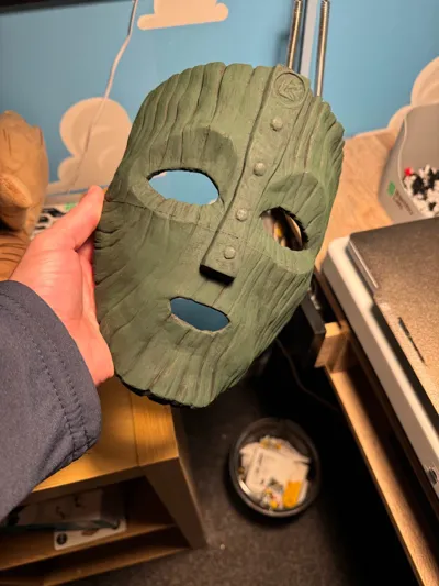 The mask from the movie "The mask" - Free 3D Print Model - MakerWorld