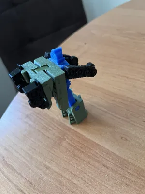 Vehicle-mounted rocket launcher. Mech. Palm-sized. Transformable ...