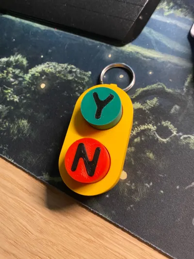 Bluey Yes No Clicker / Fidget by Stradifull MakerWorld: Download Free ...