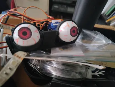 Ojos Animatrónicos, Compactos, Con Arduino por Morgan Manly MakerWorld ...