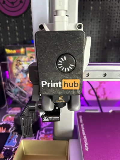 A1 PrintHub replacement cover by KENPRINT - MakerWorld