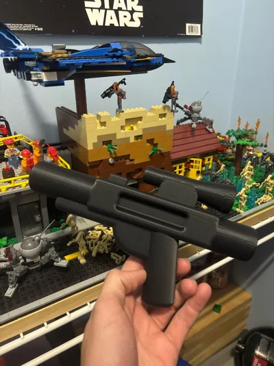 Giant LEGO Droid Blaster 10:1 Scale STAR WARS - Free 3D Print Model ...