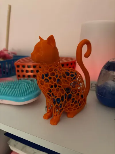 cat poop recycling art decor - Free 3D Print Model - MakerWorld