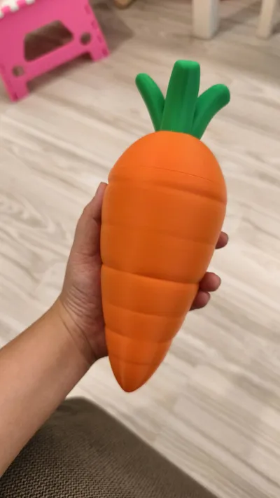 Carrot Container - Free 3D Print Model - MakerWorld