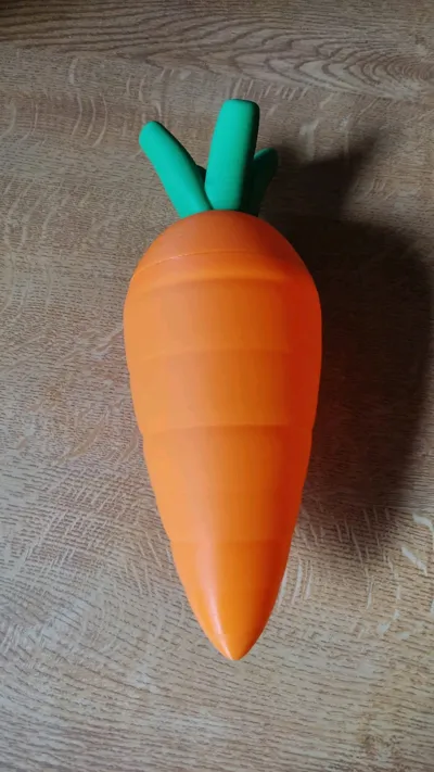 Carrot Container - Free 3D Print Model - MakerWorld
