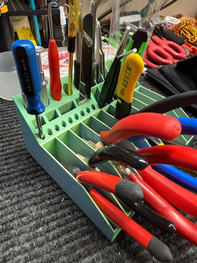 Hand Tool Organizer by Burning Hills Designs MakerWorld: Download Free ...